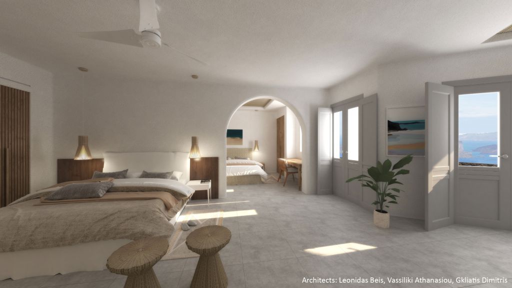 ΣΧΕΔΙΑΣΜΟΣ ΕΣΩΤΕΡΙΚΟΥ ΧΩΡΟΥ ΓΙΑ ΞΕΝΟΔΟΧΕΙΟ ΠΕΝΤΕ ΑΣΤΕΡΩΝ