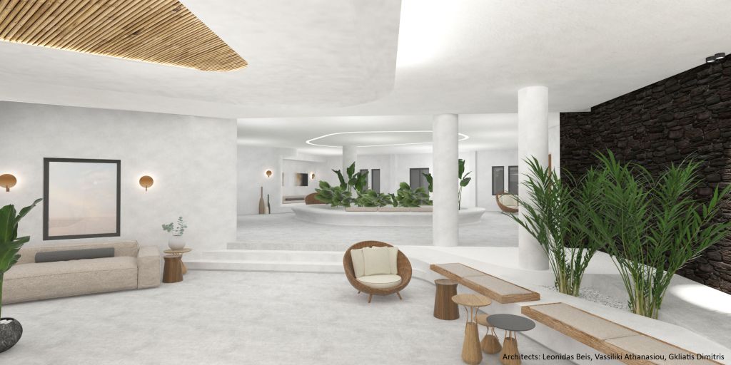 ΣΧΕΔΙΑΣΜΟΣ ΕΣΩΤΕΡΙΚΟΥ ΧΩΡΟΥ RECEPTION