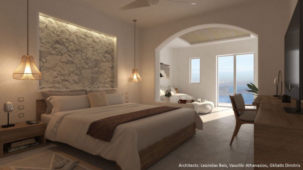 ΣΧΕΔΙΑΣΜΟΣ ΕΣΩΤΕΡΙΚΟΥ ΧΩΡΟΥ ΓΙΑ ΞΕΝΟΔΟΧΕΙΟ ΠΕΝΤΕ ΑΣΤΕΡΩΝ