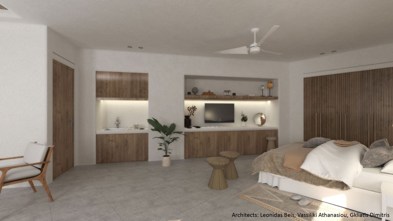 ΣΧΕΔΙΑΣΜΟΣ ΕΣΩΤΕΡΙΚΟΥ ΧΩΡΟΥ ΓΙΑ ΞΕΝΟΔΟΧΕΙΟ ΠΕΝΤΕ ΑΣΤΕΡΩΝ